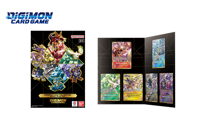 數碼寶貝卡牌遊戲 PREMIUM CARD COLLECTION Memory Boost! Set | BANDAI CARD GAMES ...