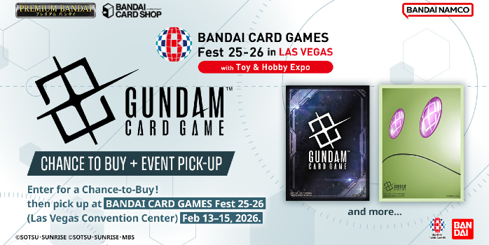 BANDAI CARD GAMES Fest 25-26 Official Website